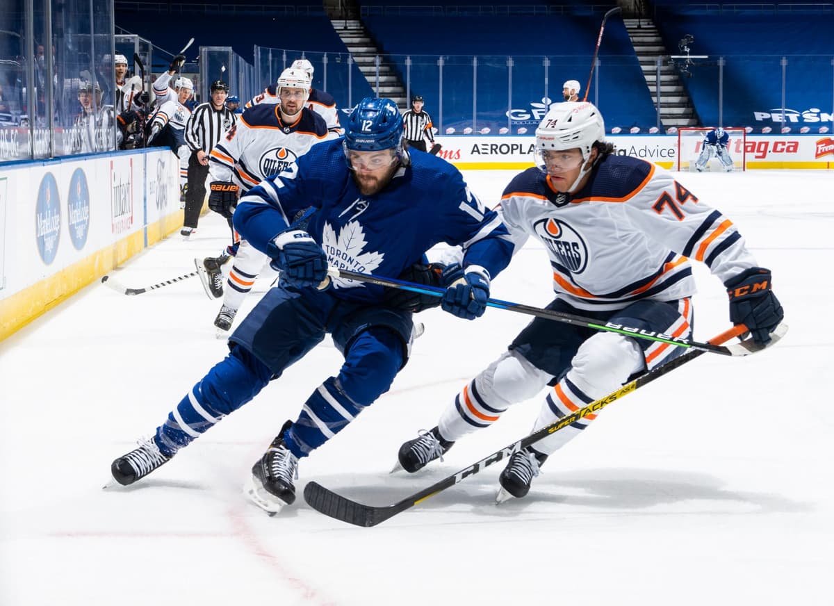 It was 3-1. Toronto Maple Leafs complete late comeback over Edmonton Oilers