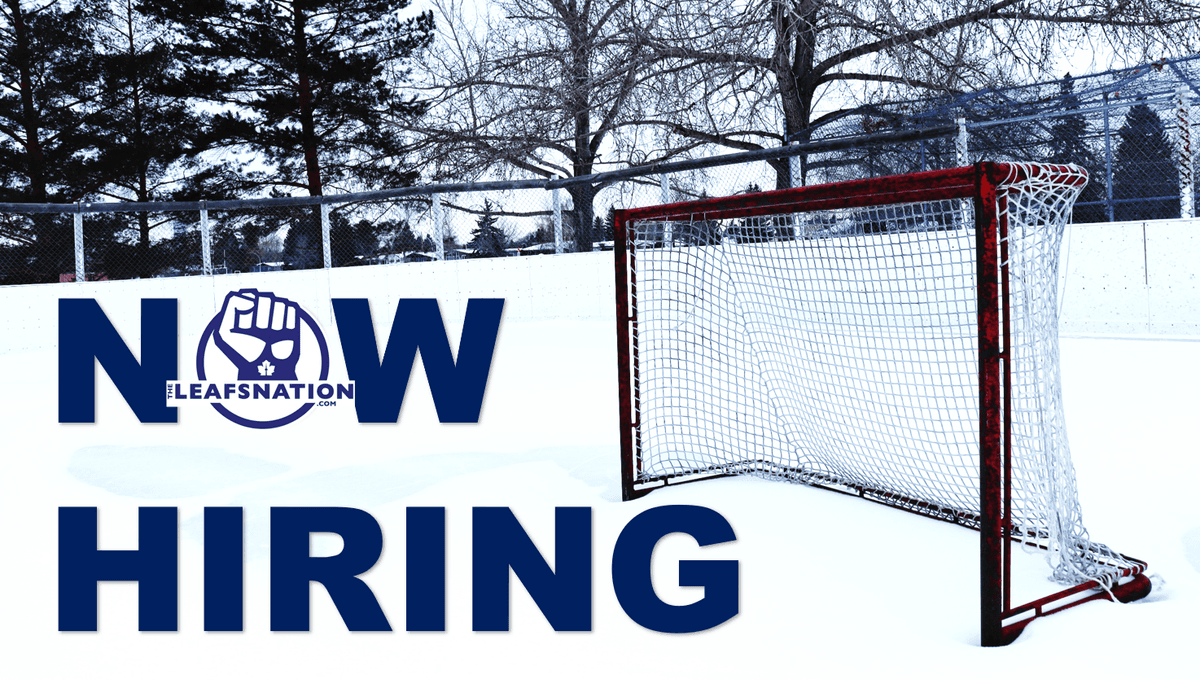 We’re looking to grow The Leafs Nation crew! Get the details here