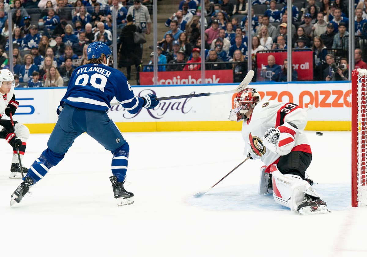 Maple Leafs and Senators split the Saturday preseason doubleheader in ...