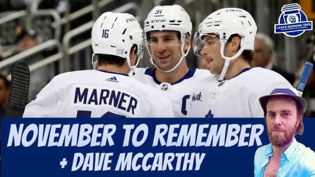 November to Remember + Dave McCarthy: Leafs Morning Take