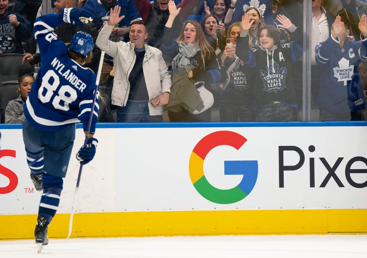 William Nylander is in full force right now