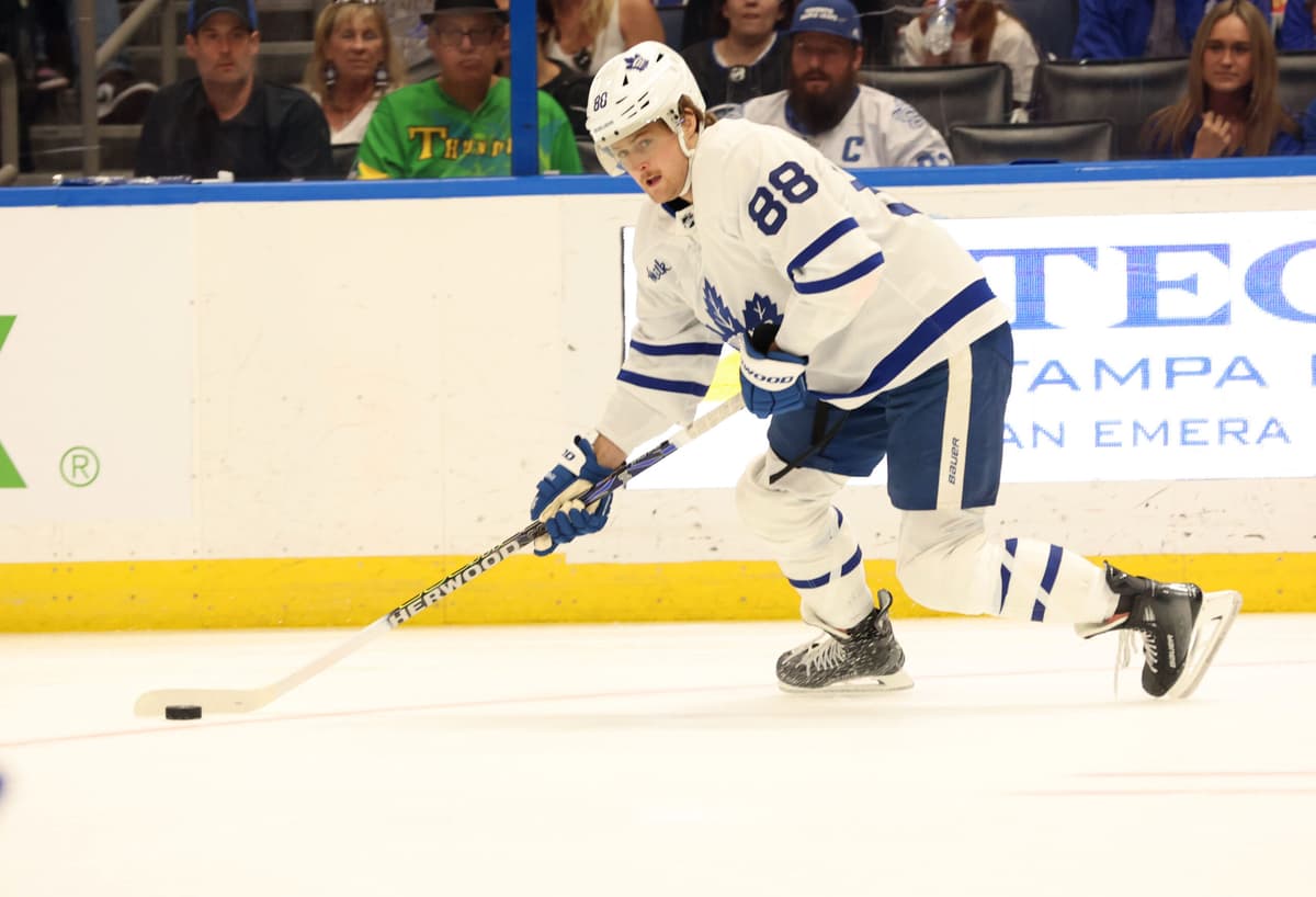 Nylander ‘looked great’ during practice, Game 4 status to be determined