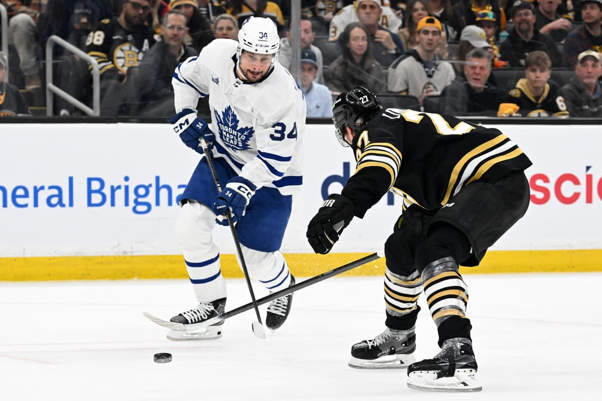 Maple Leafs even the series up with 3-2 win as Matthews shines with ...