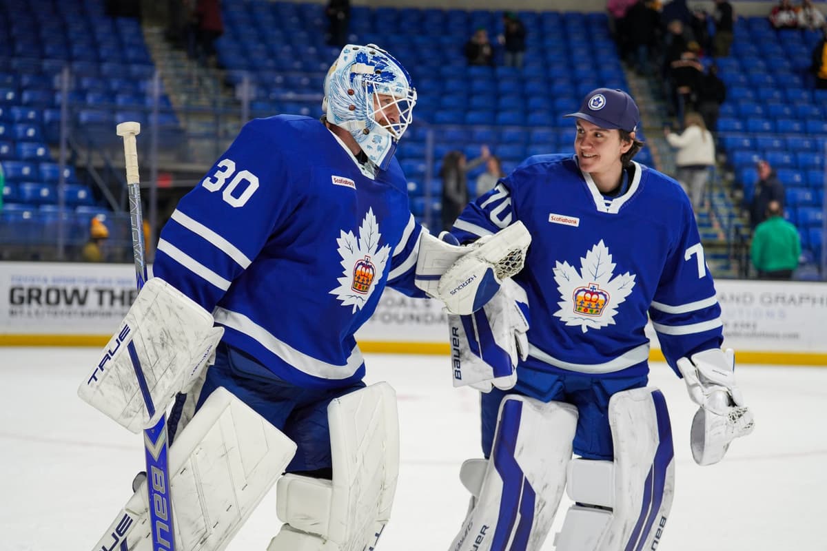 Marlies Corner: Matt Murray records a shutout, Fraser Minten scores in ...