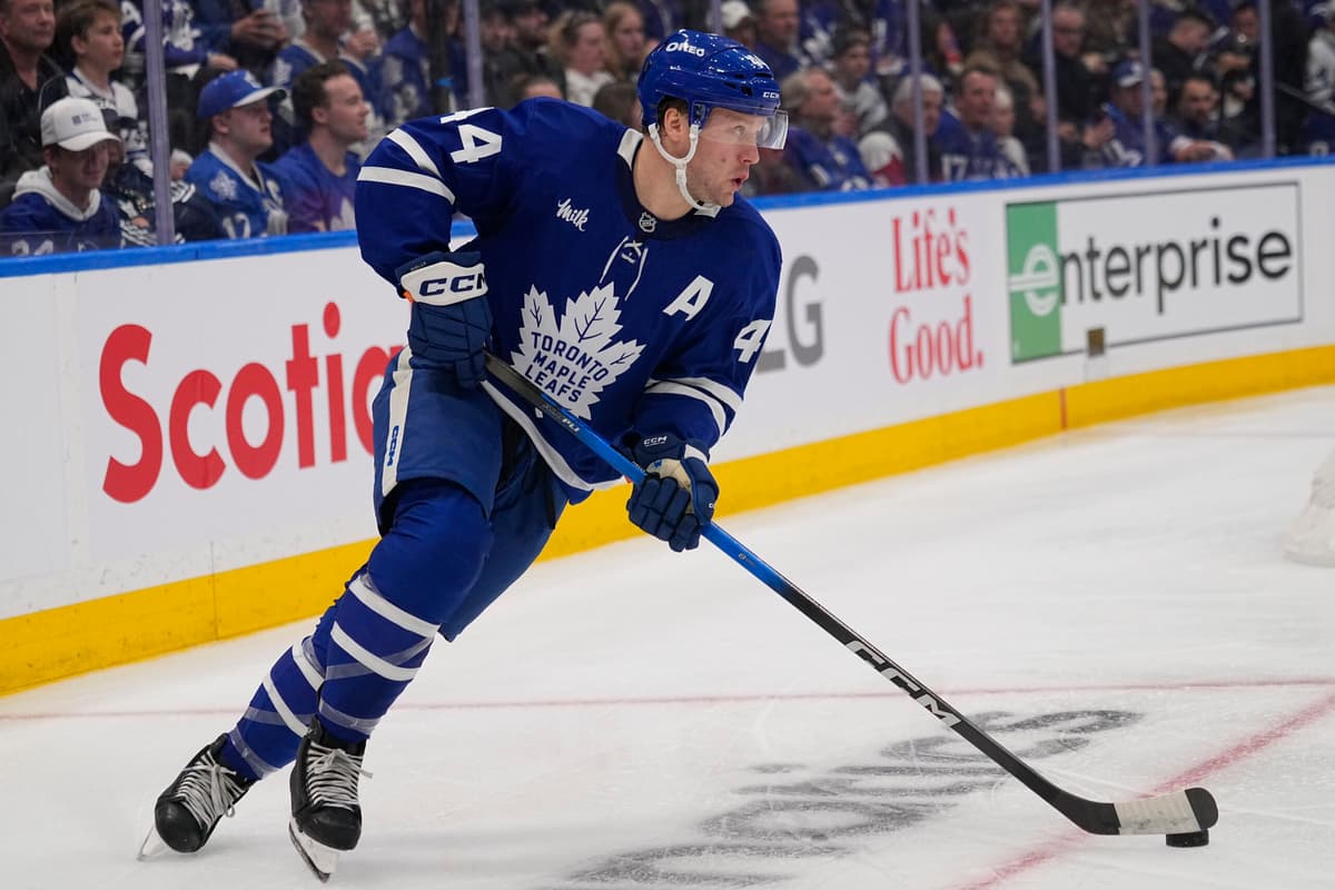 Scenes from morning skate: Woll takes leave of absence, Leafs will have ...