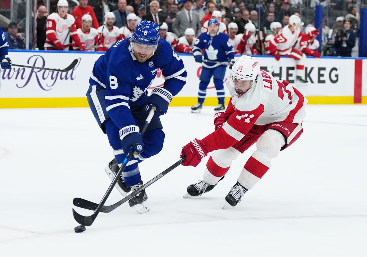 Dylan Larkin leads Red Wings to comeback OT victory over Maple Leafs in ...